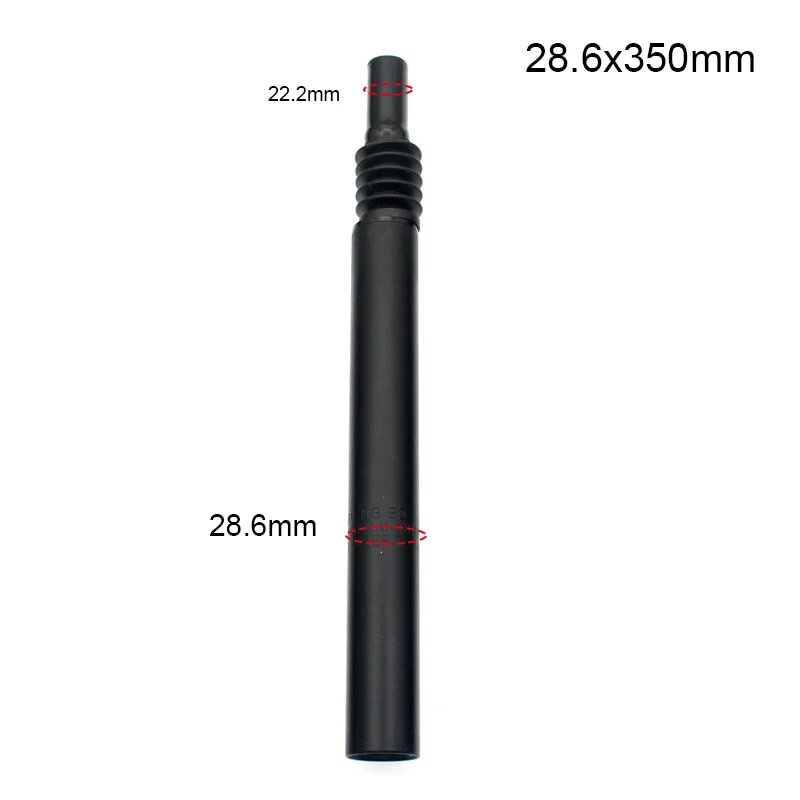 NowAct Подседельный штырь для электровелосипеда алюминиевый 27,2/28,6/31,8/34 мм 28.6x350