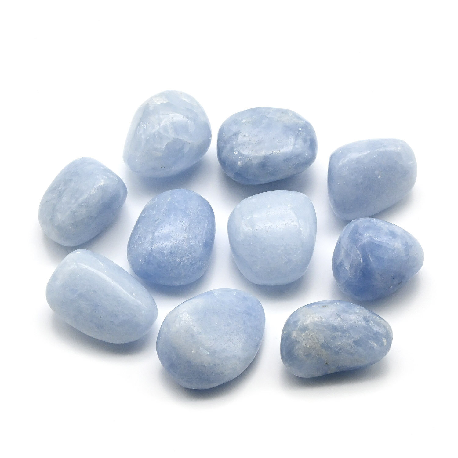 Минерал кальцит голубой 27*16*15мм, 10-14г (K) .