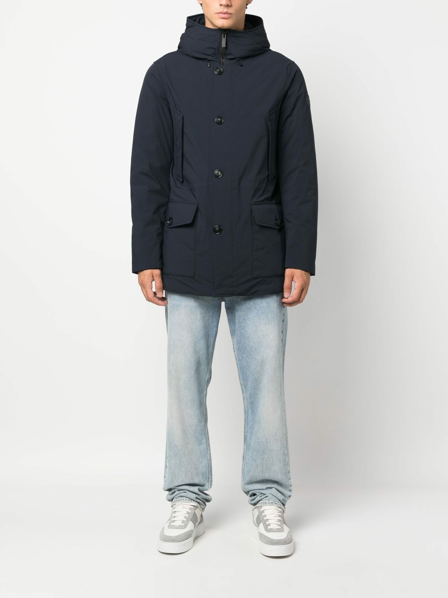 Парка Woolrich Arctic, размер 54, синий — фото 1