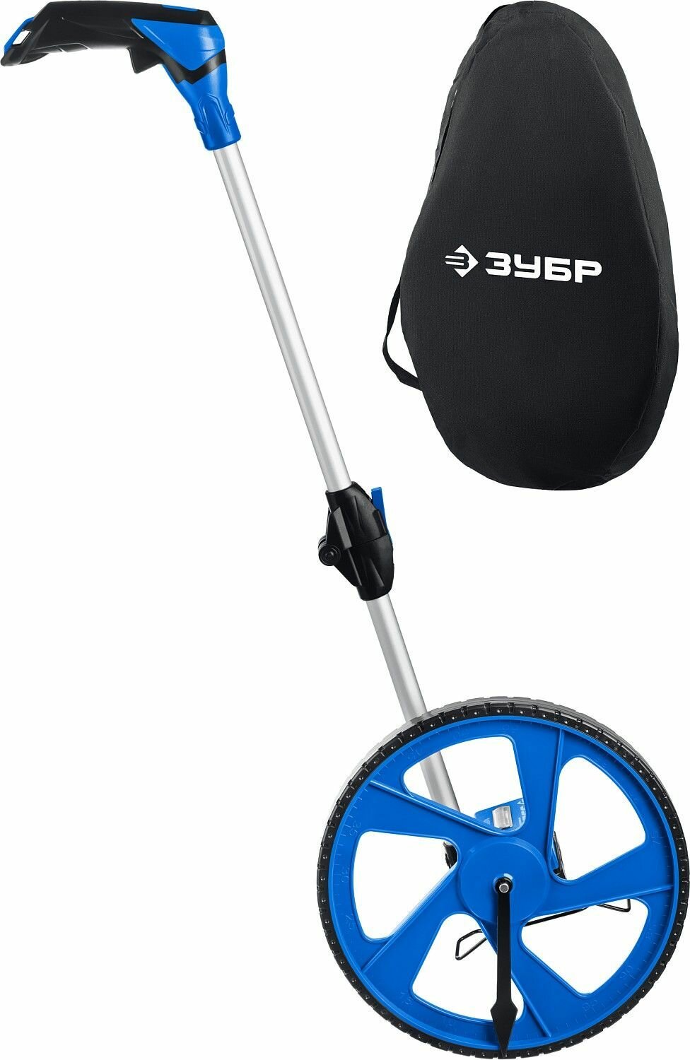 Измерительное колесо (курвиметр) с увеличенным колесом, ЗУБР Профессионал