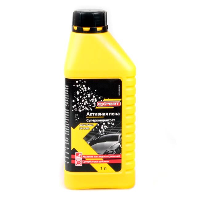 Автошампунь EXPERT активная пена 1л