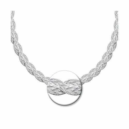 Колье, серебро, 925 проба