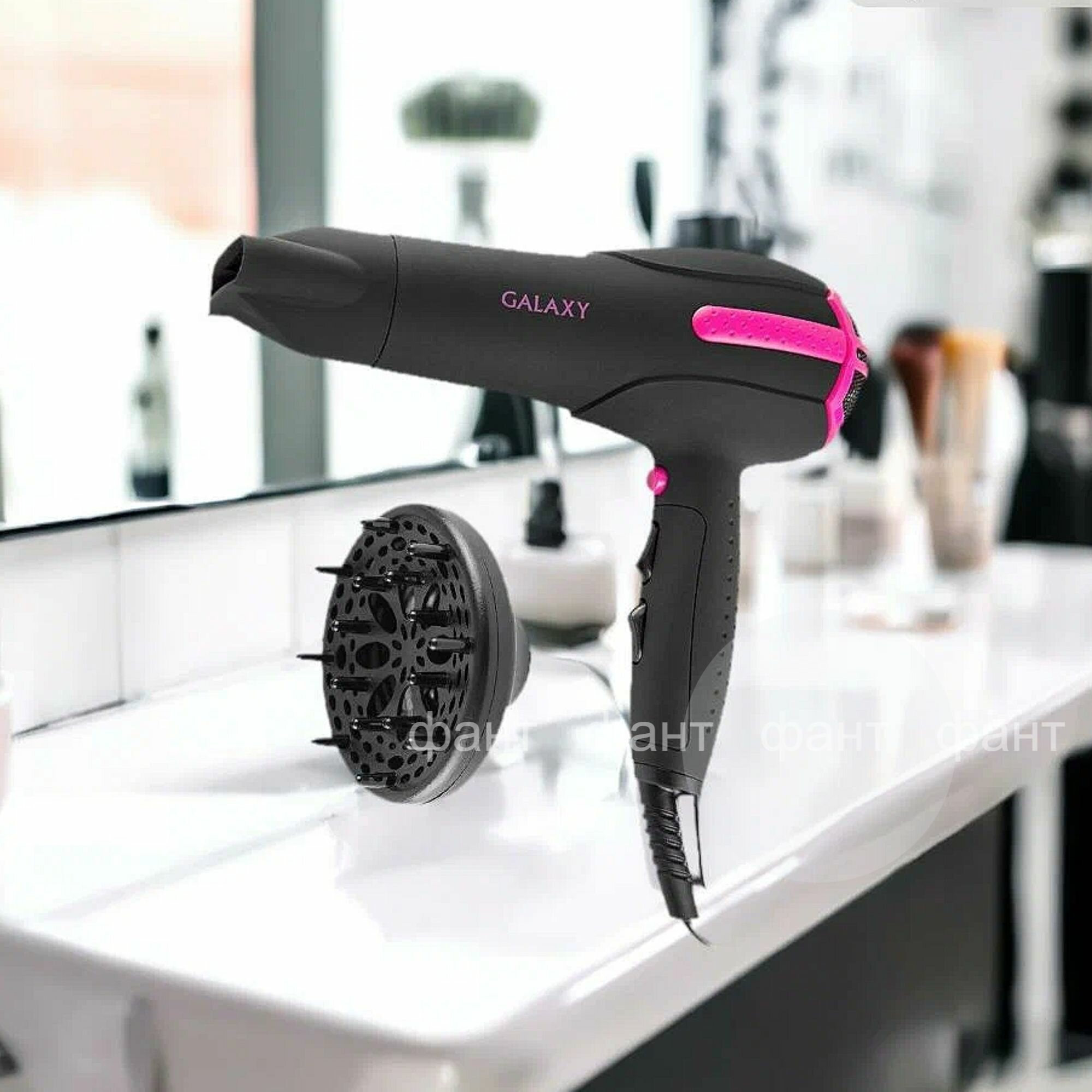 Фен для укладки волос Galaxy LINE GL 4311 профессиональный мощность 2000 Вт, Ватт (OL)