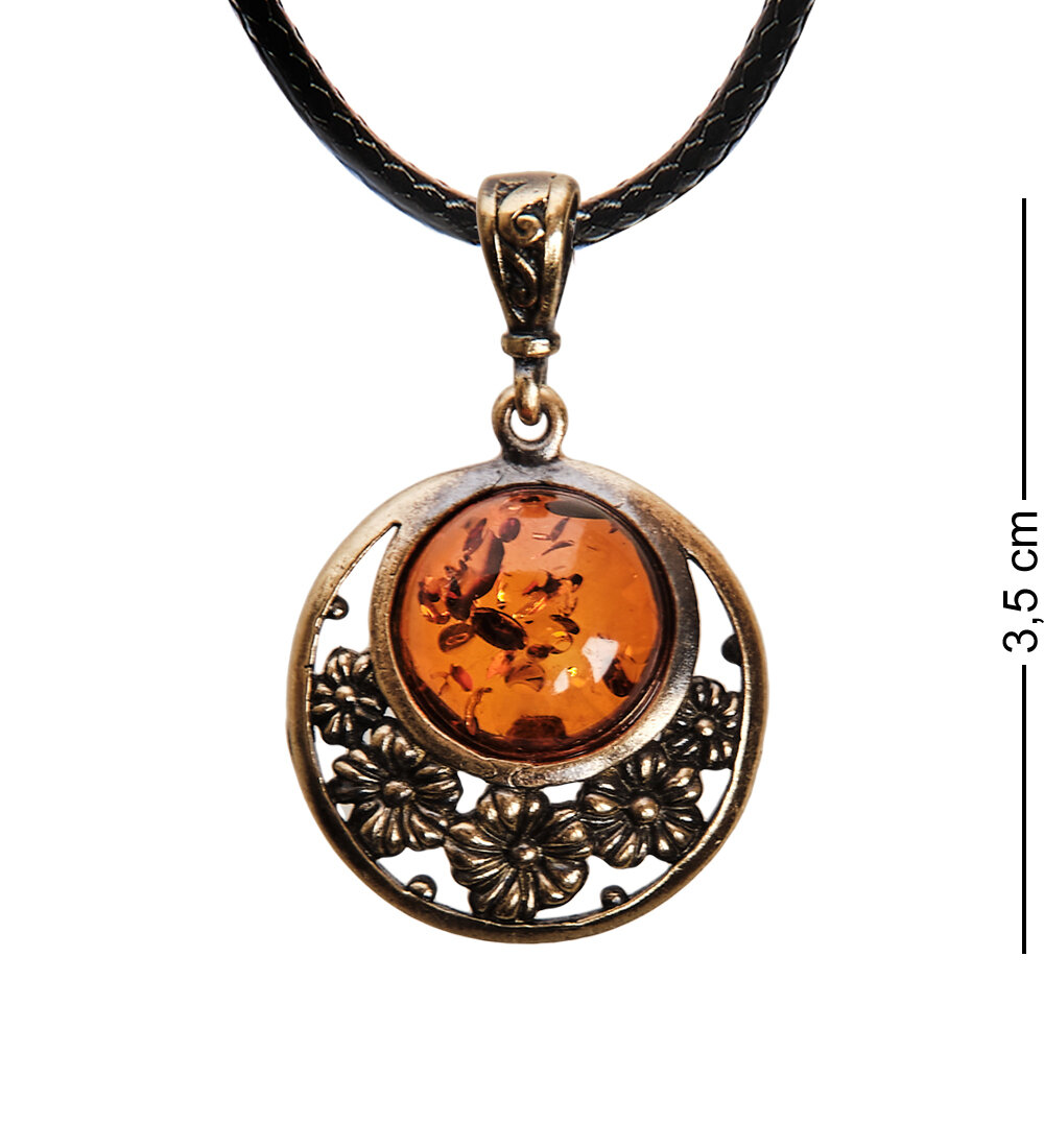 Колье, янтарь