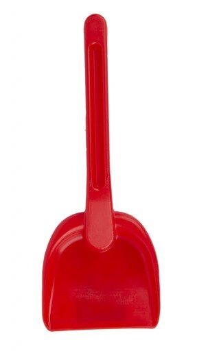 Совок детский песочный Спектр красный, L 25 см, в сетке, 25х9х4 см (У481)