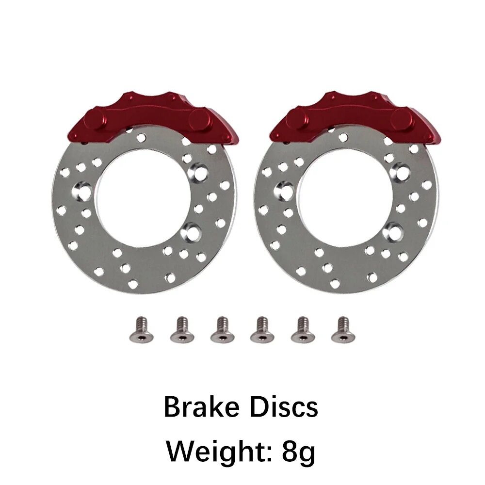 Комплект тормозных дисков для RC Crawler TRX4 TRX6, Brake Discs, 8g