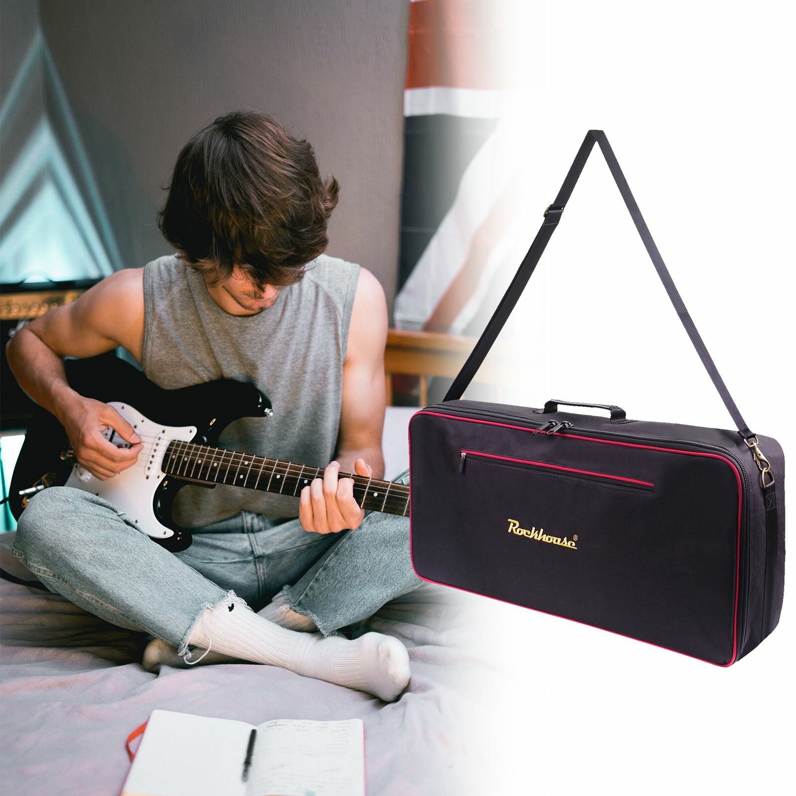 Rockhouse Сумка для переноски гитарной доски для педалей