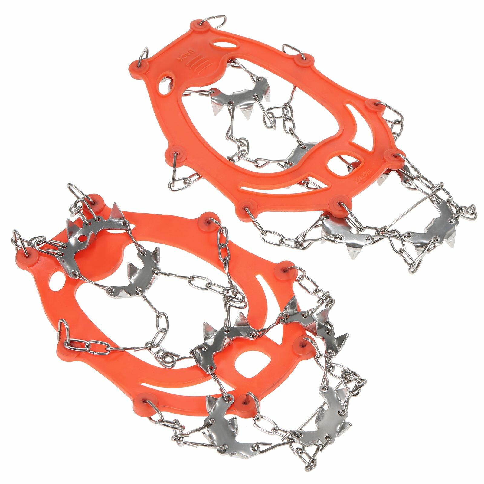 Шпильки с 24 нескользящими шипами Снегоступы