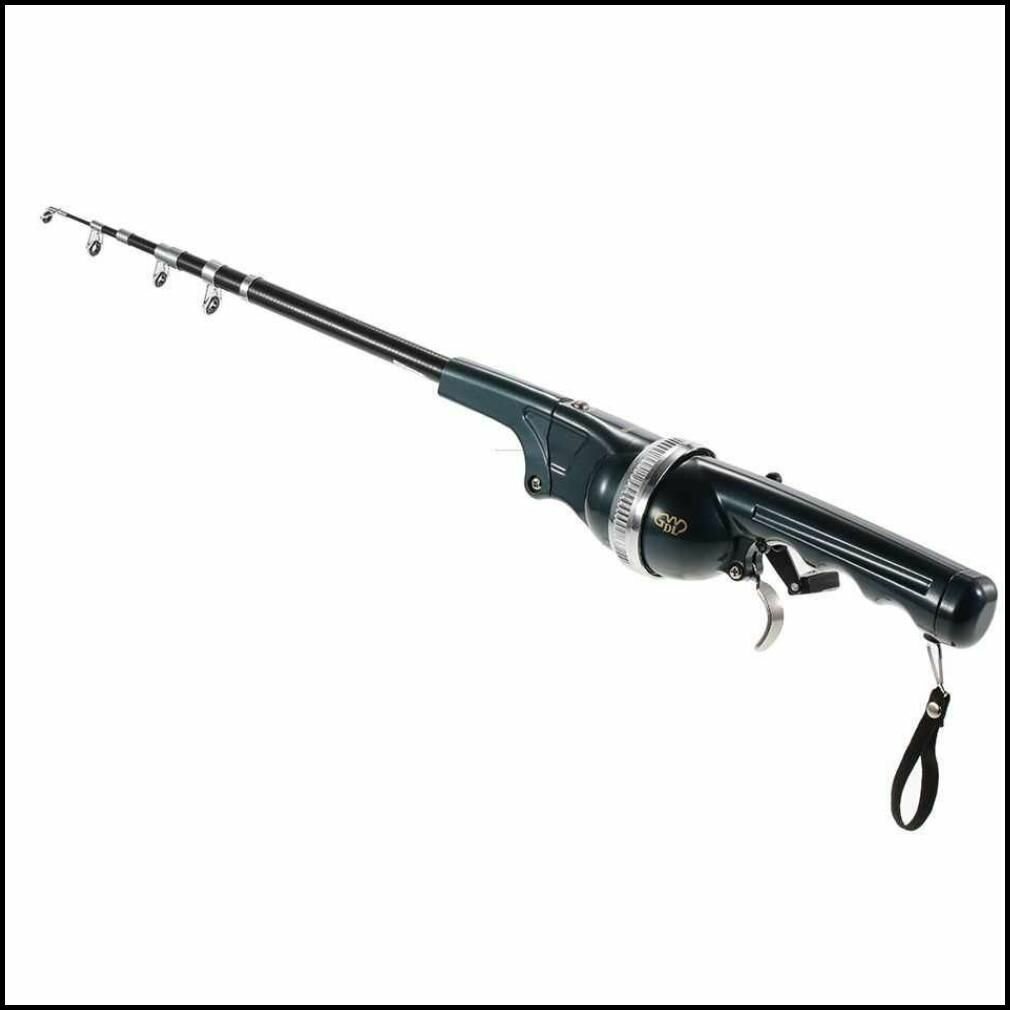 Складная мини-удочка 133 см, складная телескопическая портативная удочка