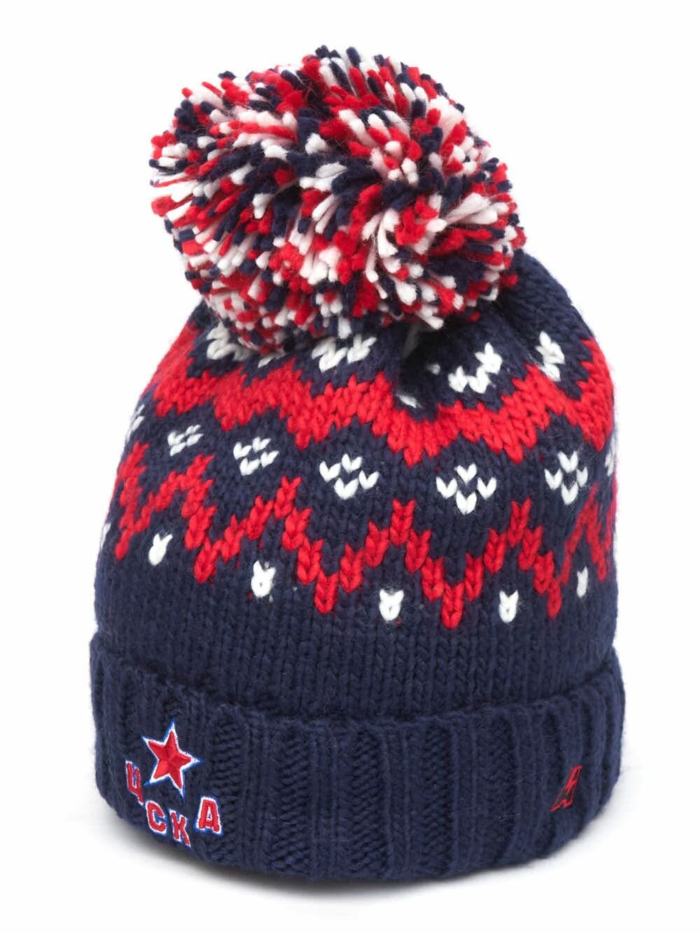 Шапка Atributika & Club ХК ЦСКА для взрослых и детей