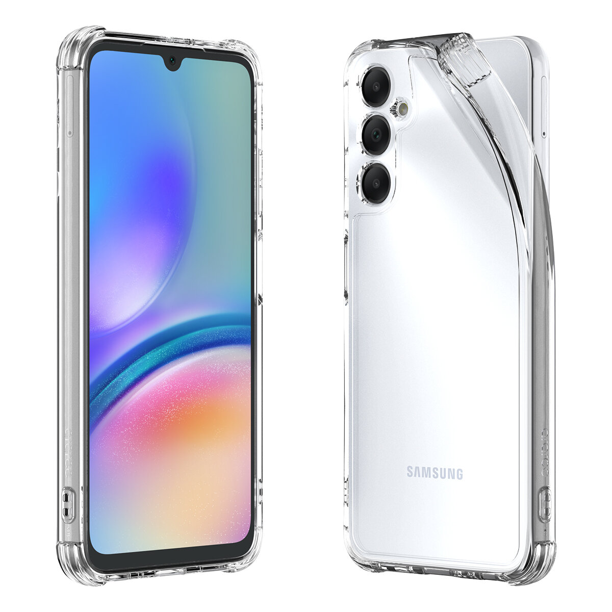 Чехол защитный Araree Flexield для Samsung Galaxy A05, прозрачный