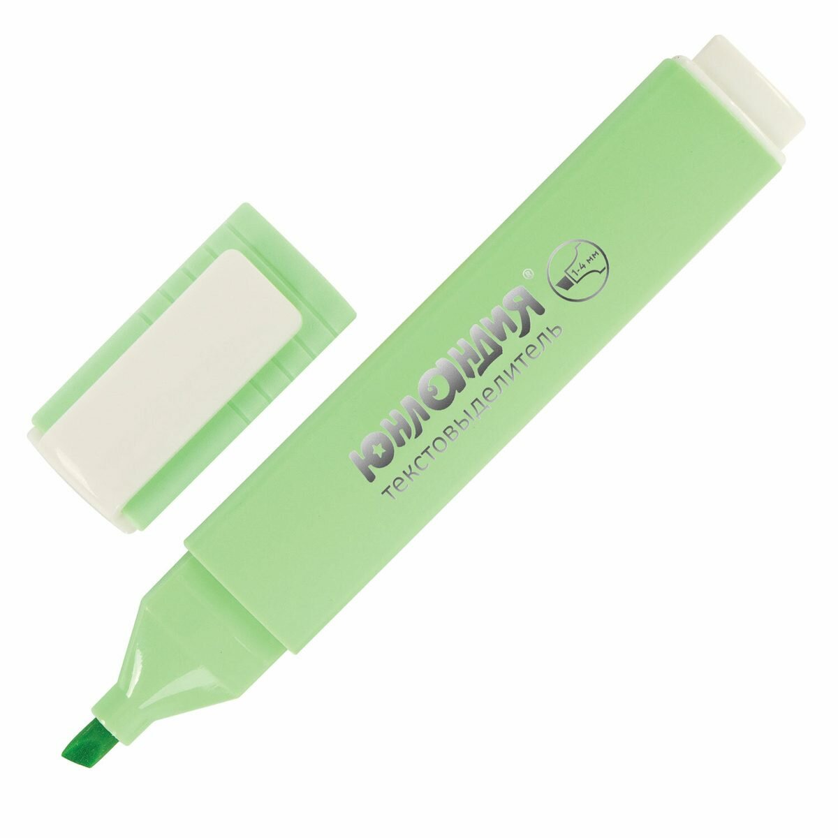 Маркер-текстовыделитель Юнландия Colorstar Pastel (1-4мм, мятный) (151711), 1шт.