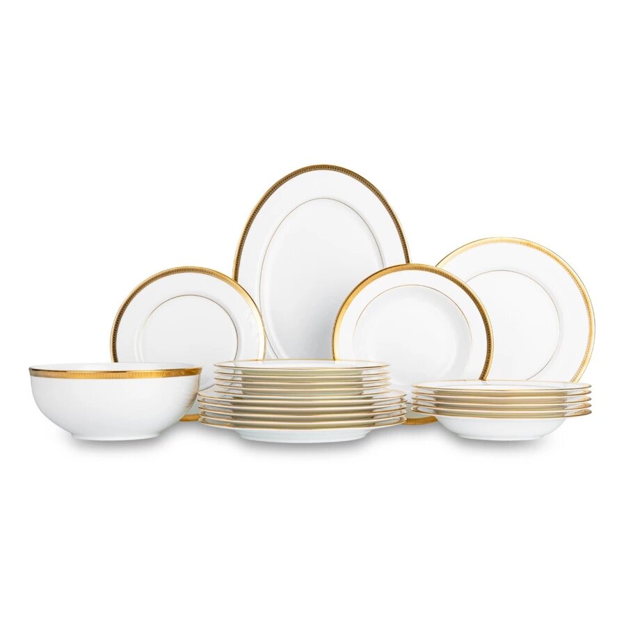 Сервиз столовый Narumi Пембрук на 6 персон 20 предметов, фарфор костяной