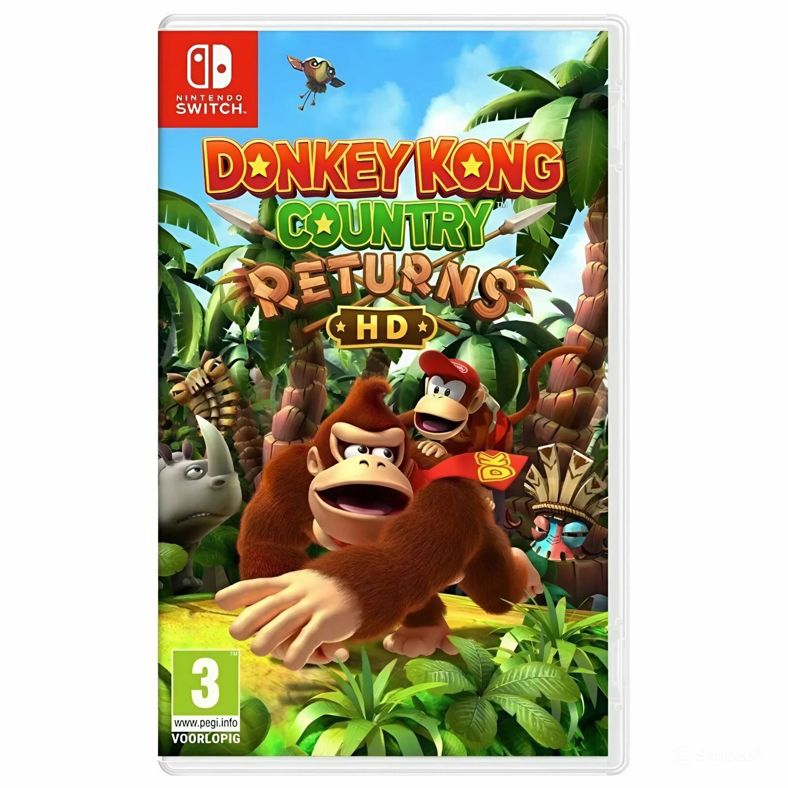 Игра Donkey Kong Country Returns HD (Nintendo Switch, Английская версия)