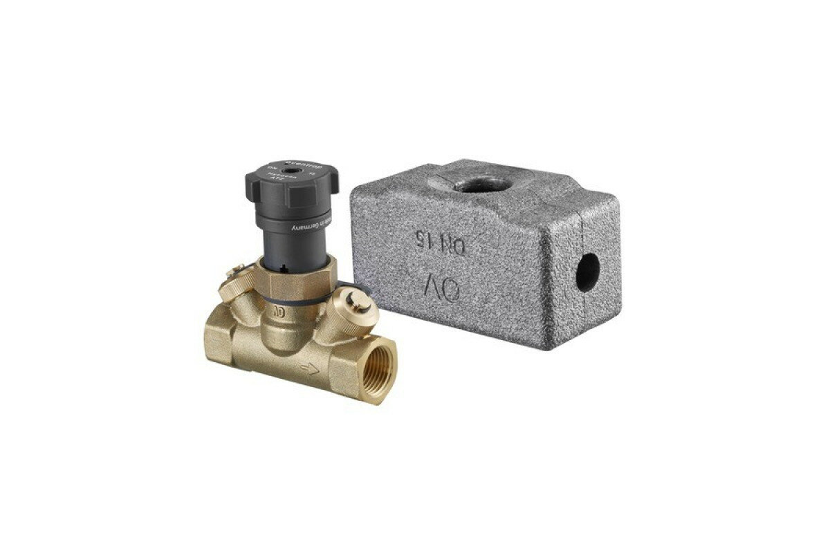 Вентиль запорный, Hycocon ATZ, DN-20, 3/4", ВВ, PN, бар-16, измерительная техника "eco"