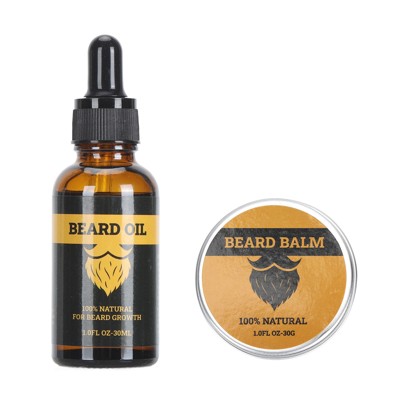 Набор масел для бороды с воском, увлажняющий, уменьшающий зуд лица, питательный, увлажняющий набор масел для бороды