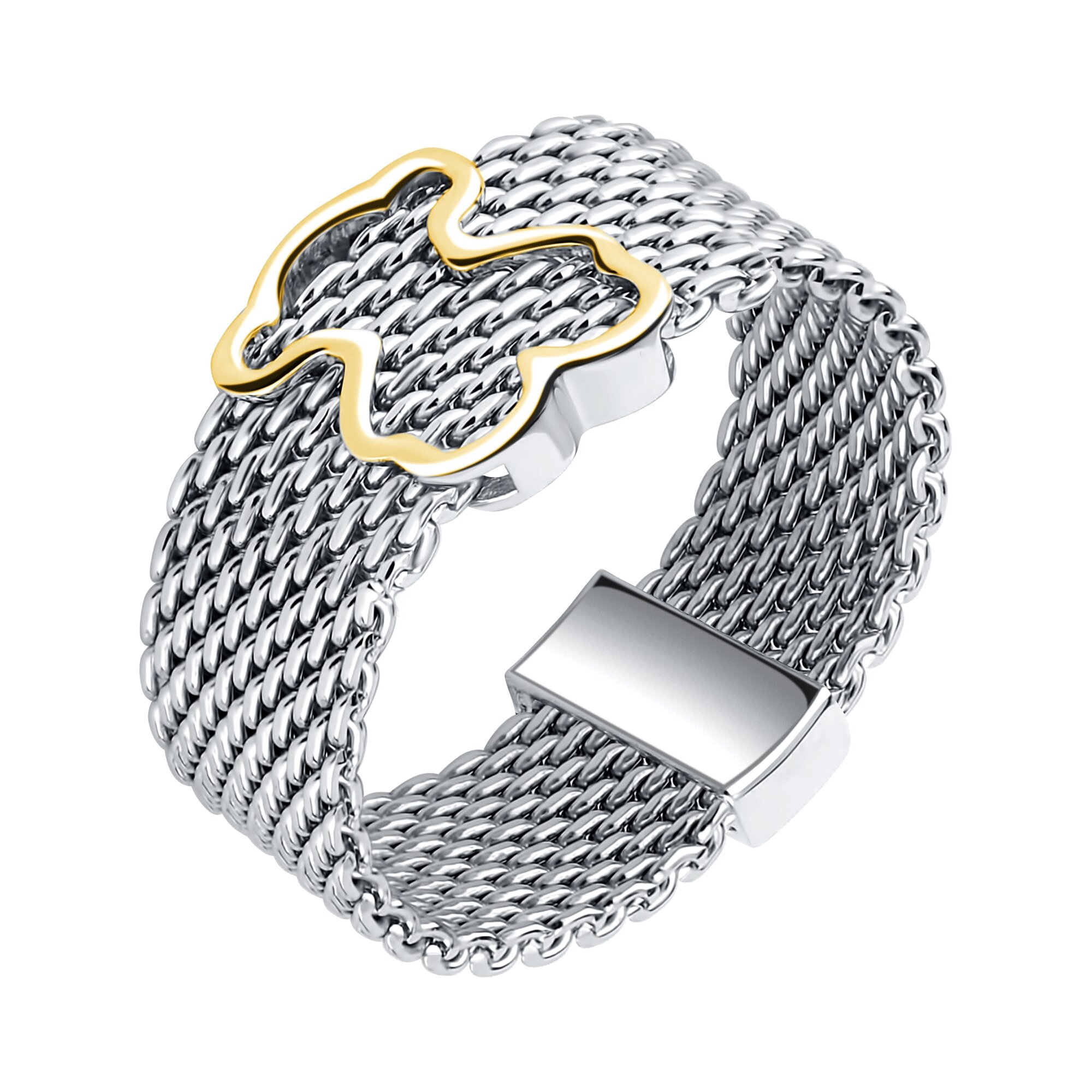 Кольцо, серебро, 925 проба, родирование