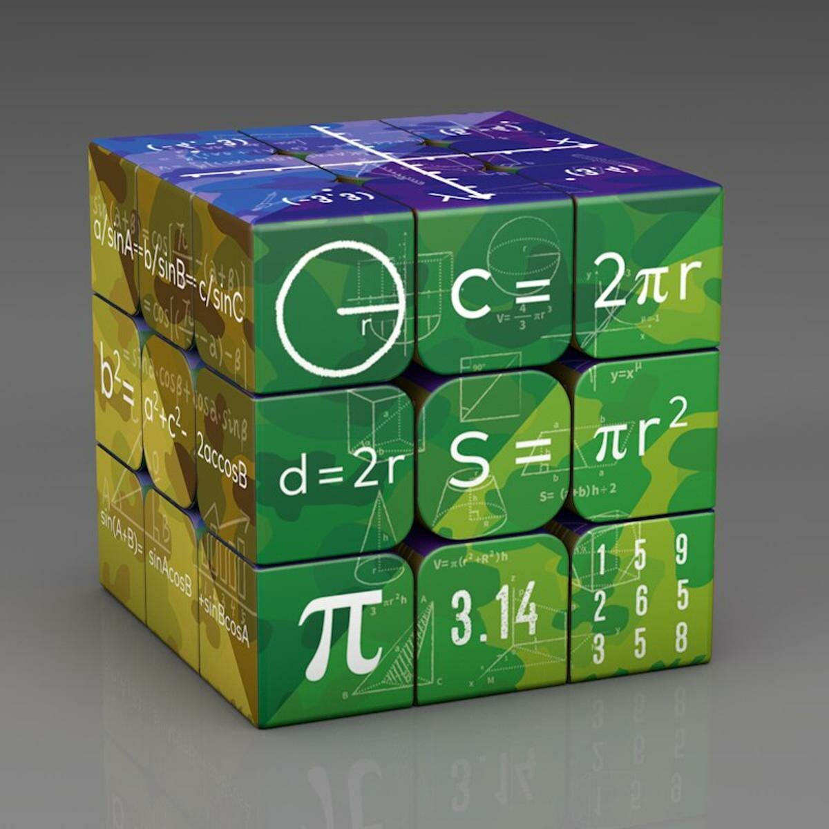 Математический Физический Химический Элемент Творческий Магический Куб третьего порядка Обучающая Игрушка Подарки для Де
