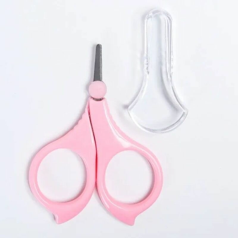 Ножницы для детского маникюра, детские ножницы безопасные с закруглёнными кончиками