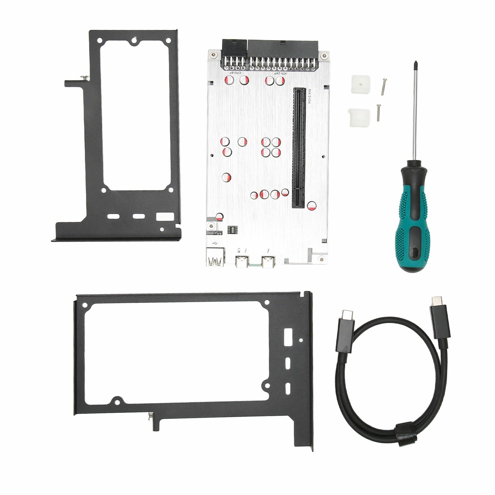 Док-станция для видеокарты с блоком питания 60Вт SFX/ATX и обратной зарядкой GPU