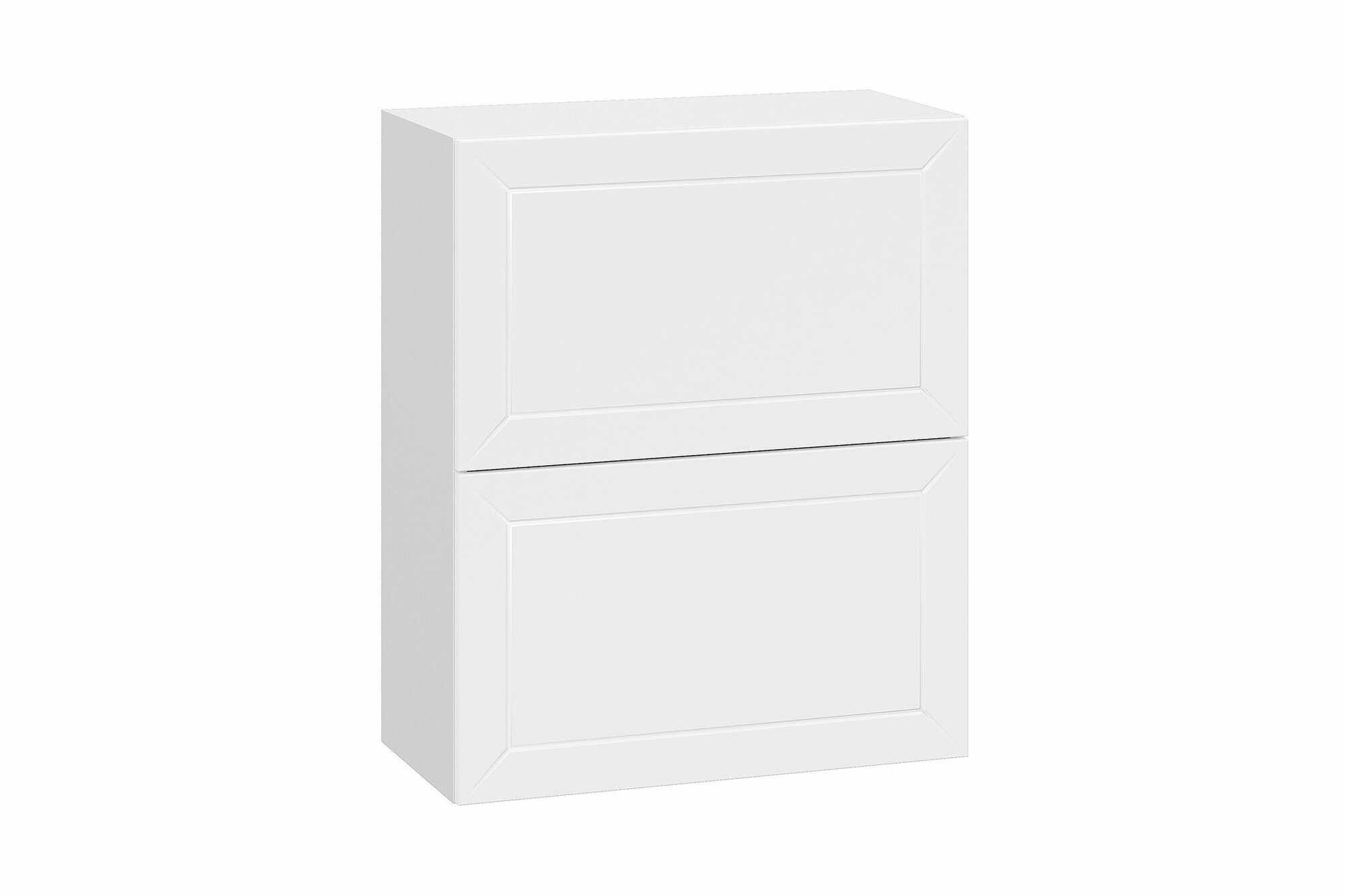 Кухонный модуль навесной барный Нонтон Лаорна, 60x29x72 см, белый / лунный бархат