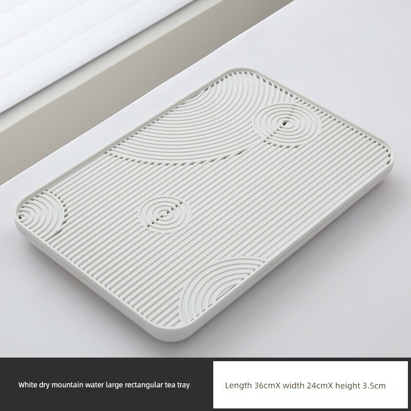 Чайный поднос, небольшой бытовой уличный чайный столик, новинка 2023, современный простой поднос, пластиковый сухой