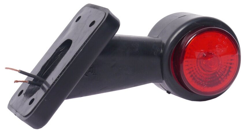 Фонарь габаритный красный/белый светодиодный, хрусталик евросвет ГФ3.4LED1-20