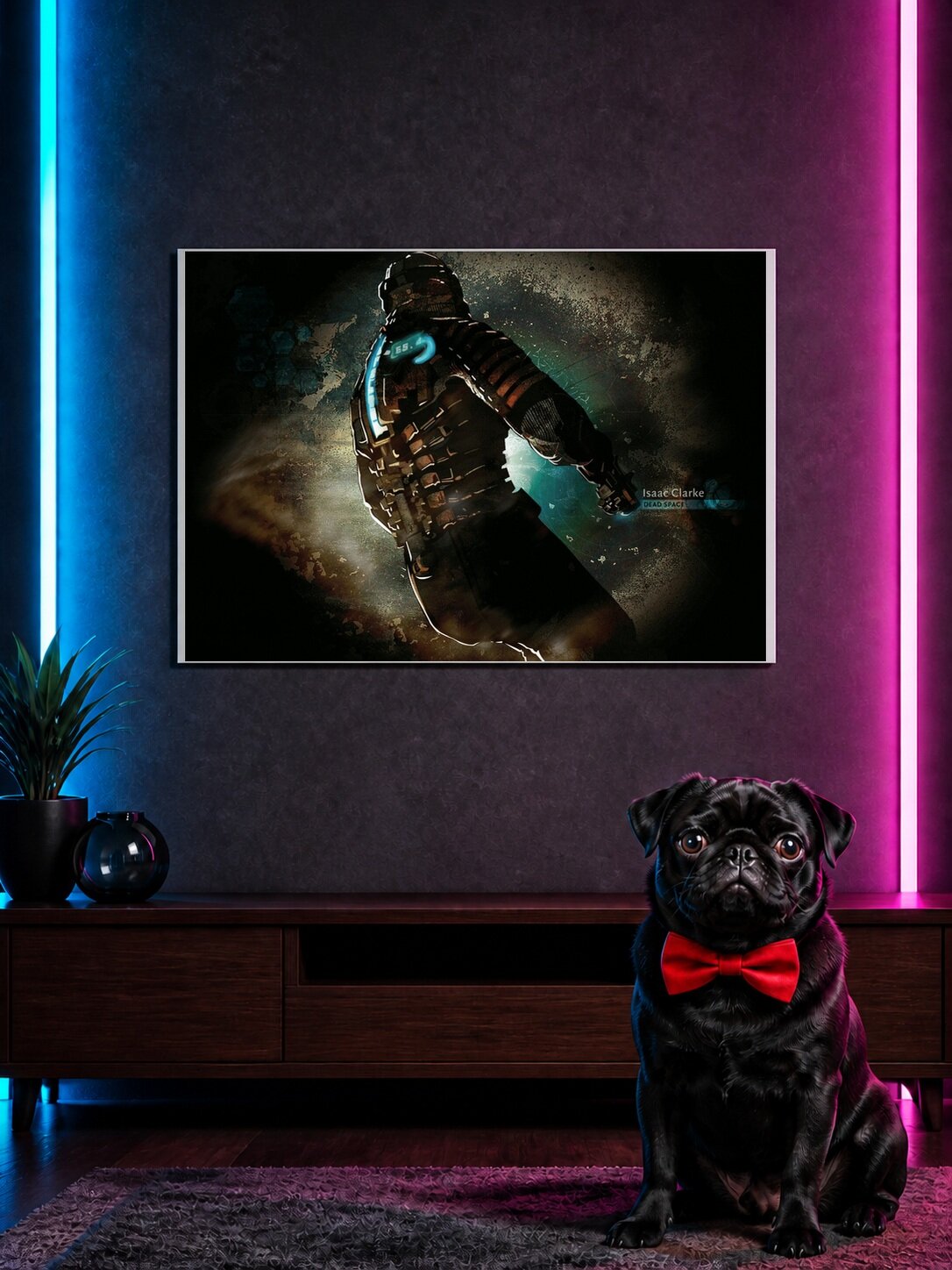 Плакат Dead Space Хроники — атмосферная игровая иллюстрац A3