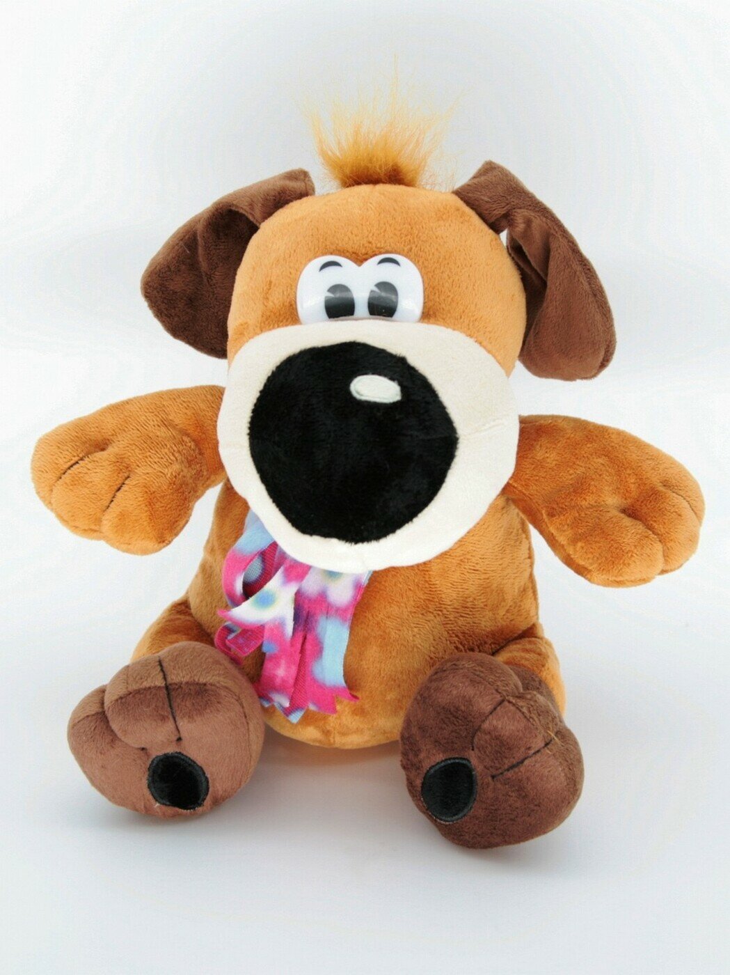 Мягкая игрушка Собачка в шарфике 26 см.