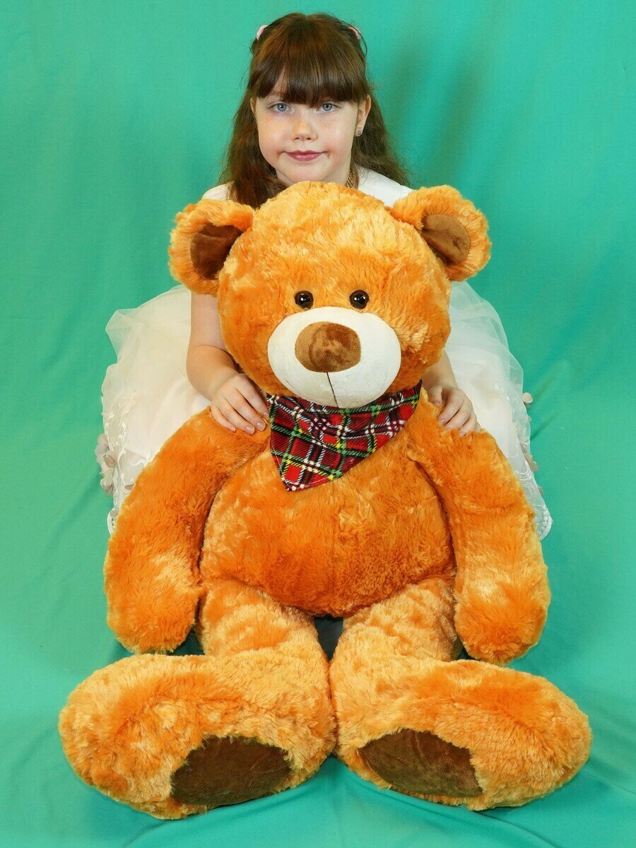 Мягкая игрушка Мишка с платочком 90 см.