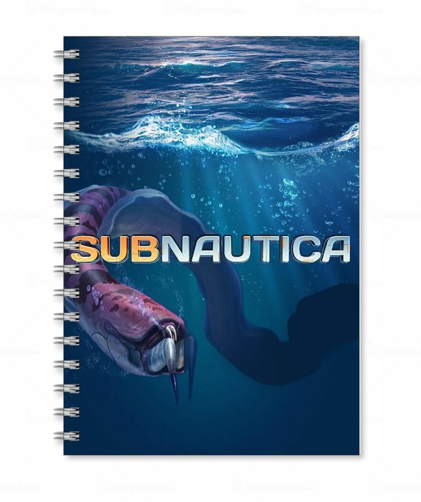 Тетрадь Mewni-Shop А4 Subnautica, Сабнатика - 0010
