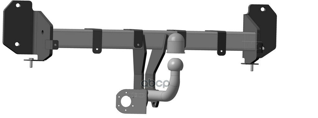 Фаркоп BMW X3 G01 2017-2024, BMW X4 G02 2018- Тип шара: A. Нагрузки: 2455/100 кг ORIS арт. 4758-A