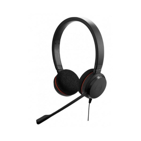 Проводные наушники Jabra Evolve 30 II MS черный, накладные, USB/Jack 3.5 мм
