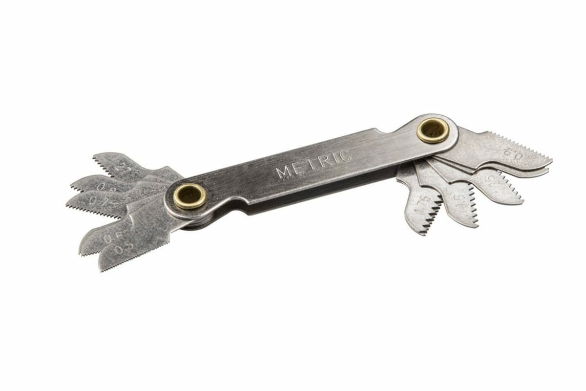 STAYER Profi Шаблон для определения шага метрической резьбы 0,5-1,75 мм 28041