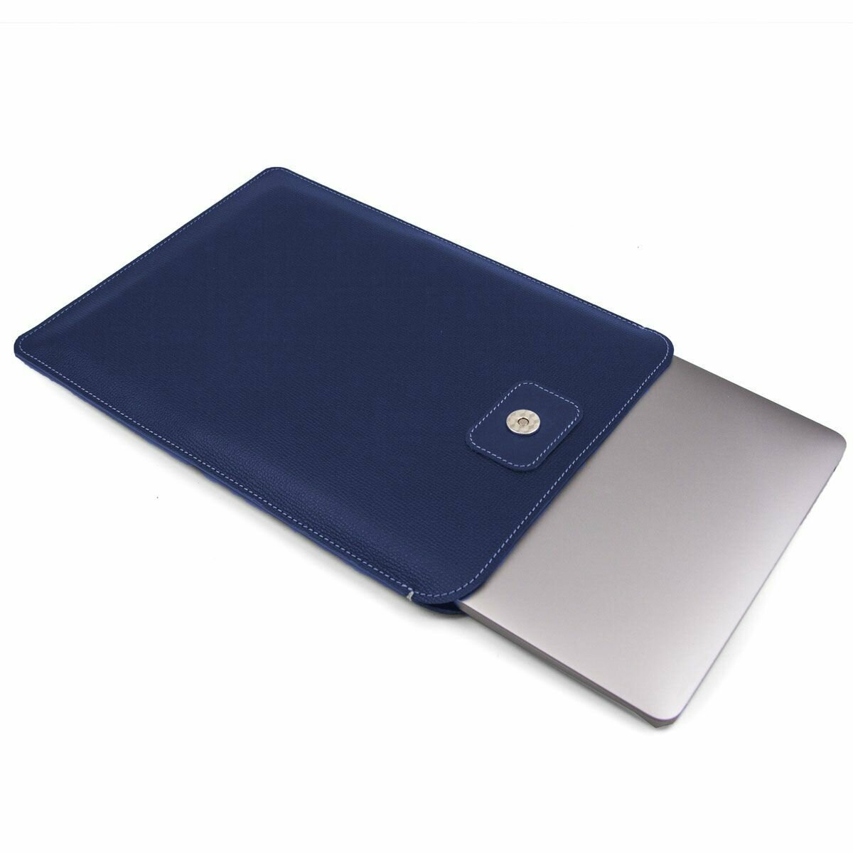 Кожаный Чехол для ноутбука 13 - 14 дюймов (Zenbook, hp, Acer, Lenovo X1 Carbon), синий, натуральная кожа, J. Audmorr - Weybridge 13 Midnight