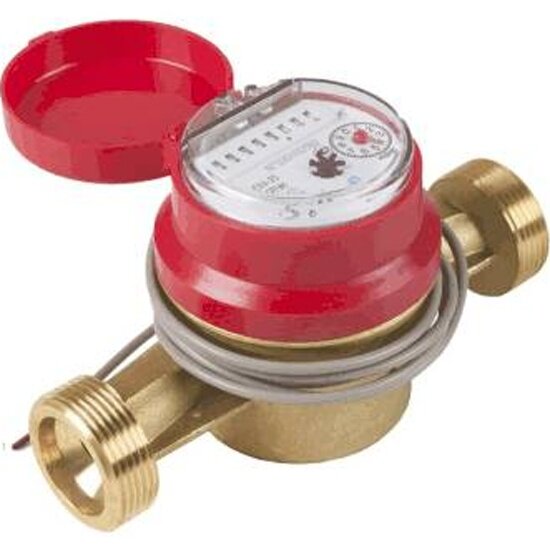 Счетчик воды универсальный Декаст осву ДГ1 (75-25-03) крыльчатый одноструйный