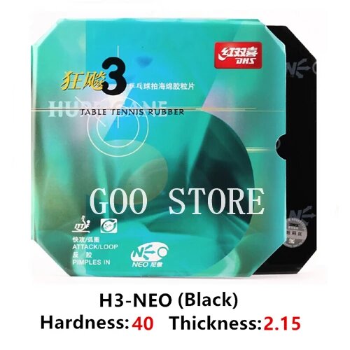 DHS Hurricane 3 Neo Black, H40, T2.15