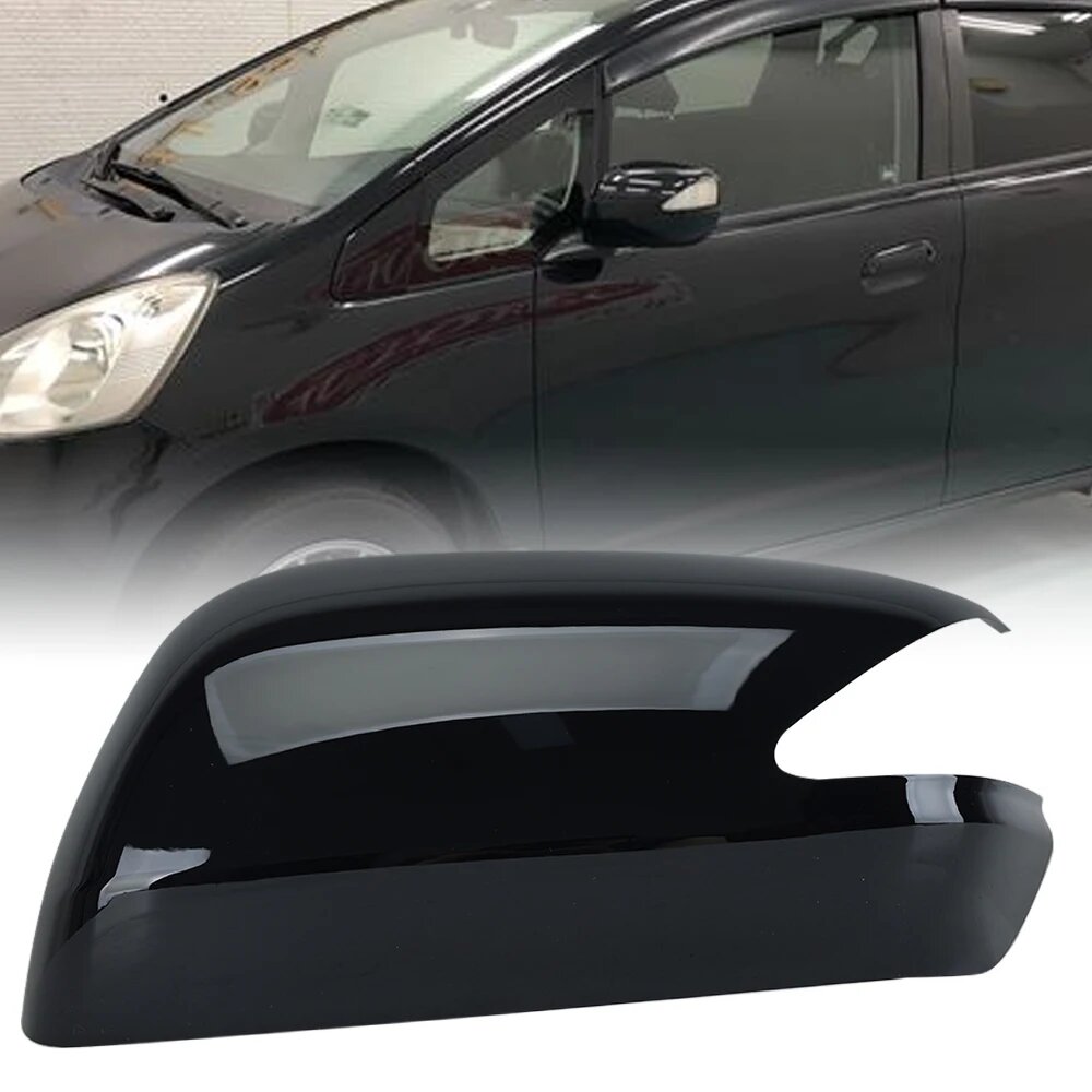 Крышка зеркала заднего вида для Honda Fit Jazz 2008 2009 2010 2011 2012 2013 GE6 GE8 Крышка BLACK L