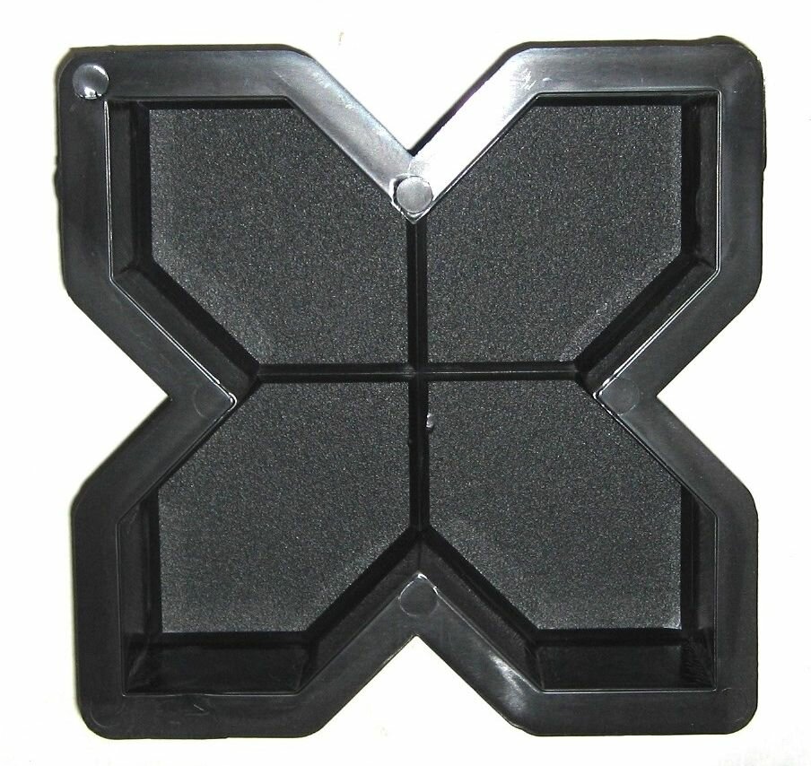 Форма для плитки "Газонная" 16,5*16,5*6см (2шт)