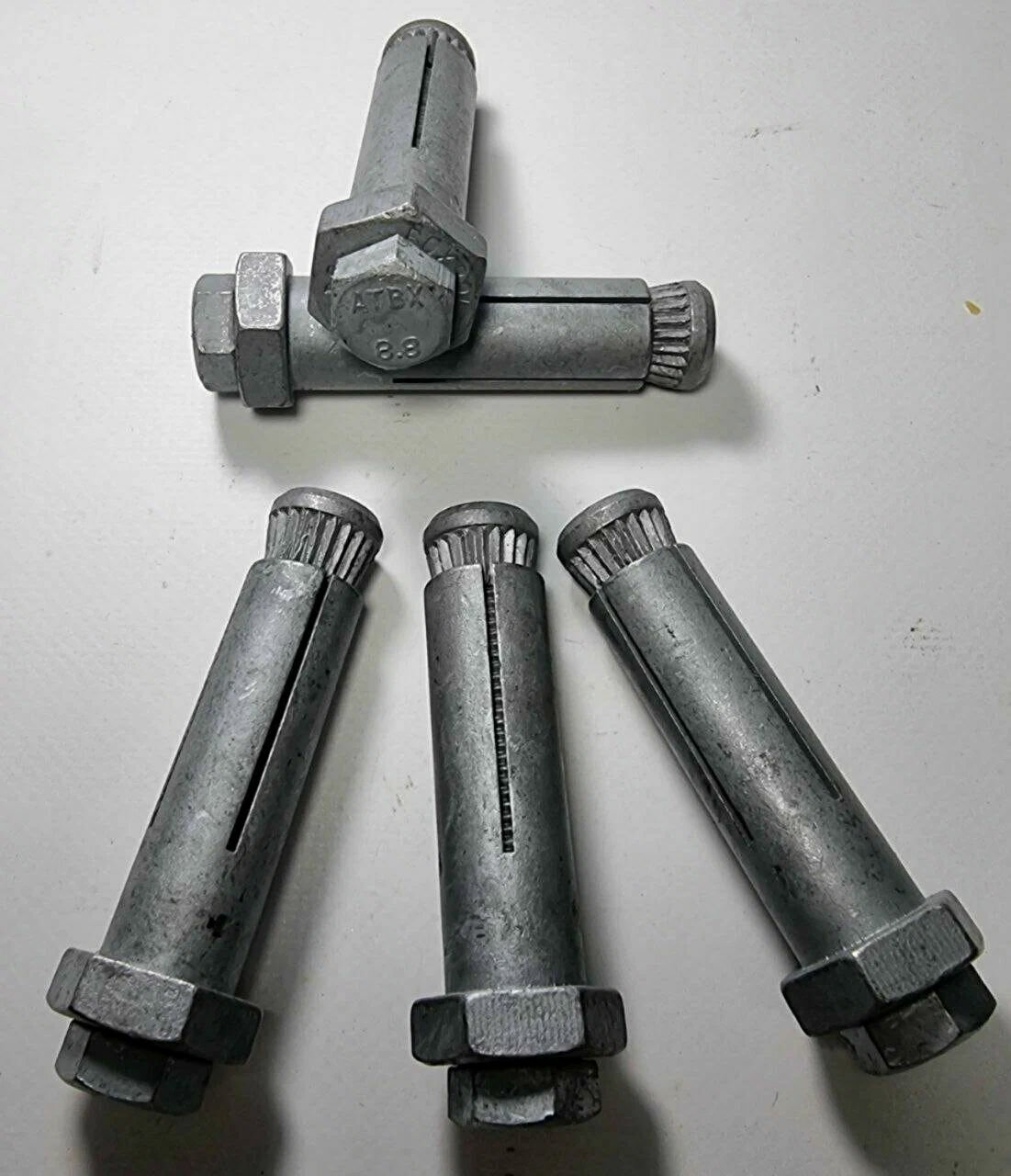 Анкерный Болт для металлоконструкций M12 BQ2G12 80*18 Size 2 (9шт) BoxBolt, Великобритания