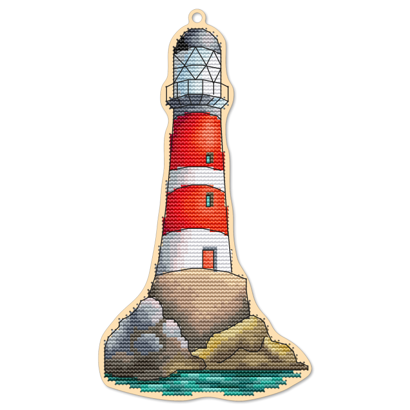 Набор для вышивания Artika #WD002 Маяк, Счетный крест, 12 x 22 см