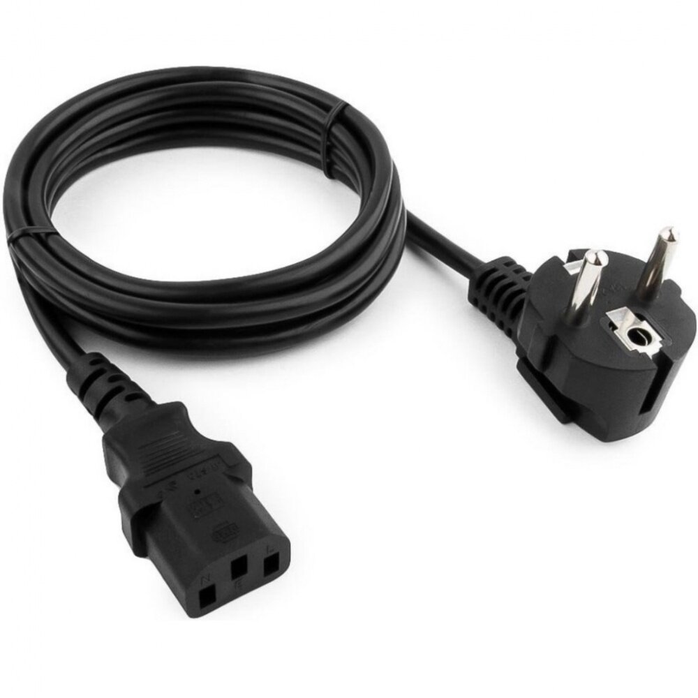 Кабель питания (сетевой), евровилка 1,5 м, (iec320)