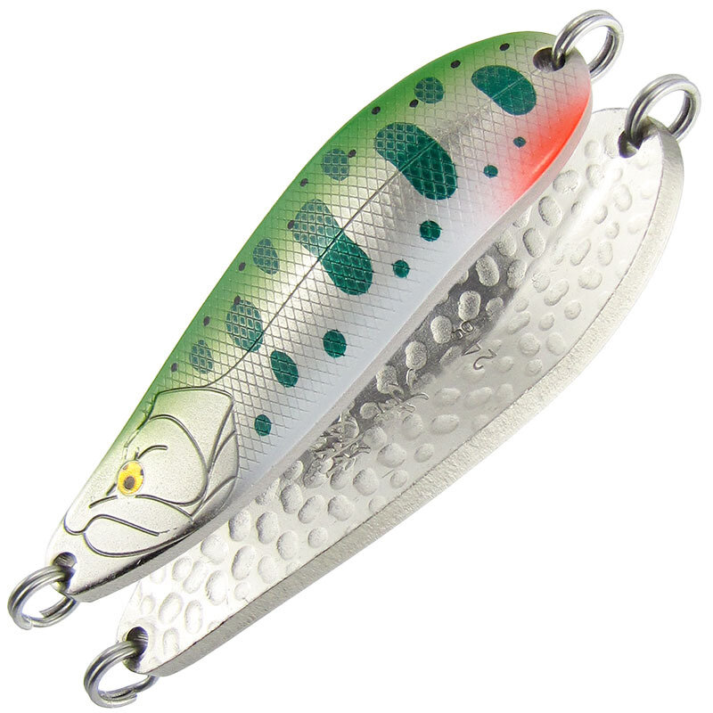 Блесна из латуни на лосося, Ito Craft Emishi Spoon 65: 18гр - SYG