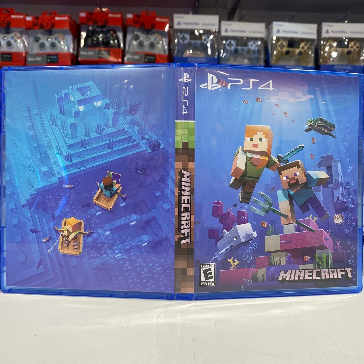 Эксклюзивная обложка PS4 для Minecraft №5