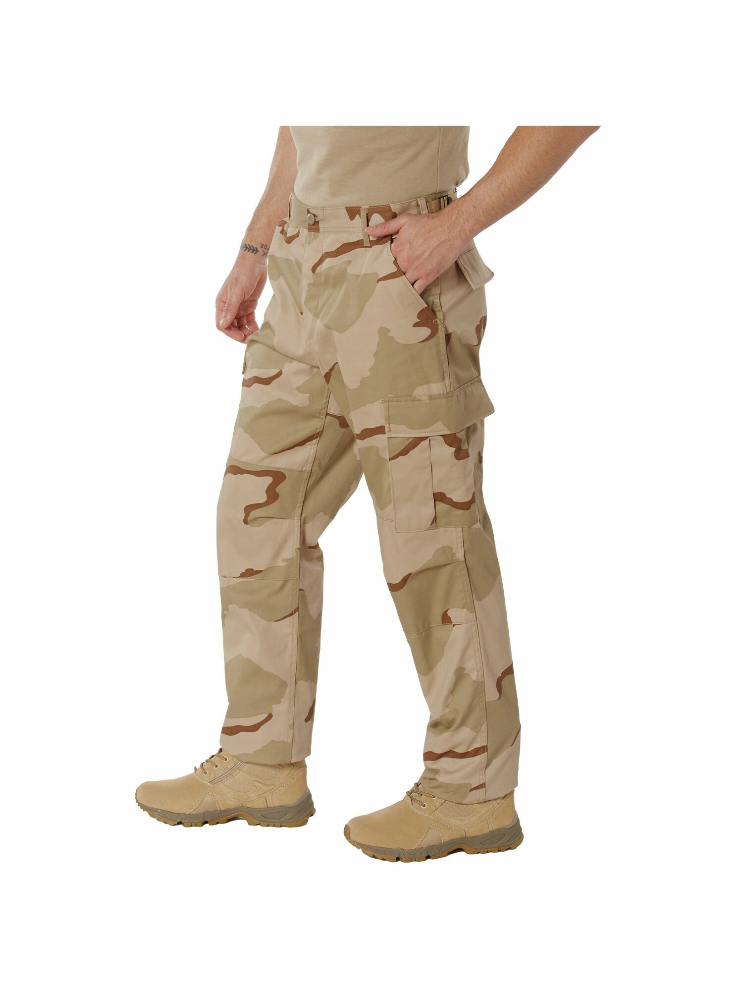 Брюки карго BDU Rothco, TRI-COLOR DESERT камуфляж, размер 3XL. Товар уцененный