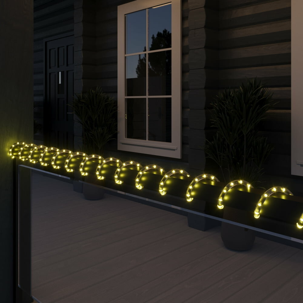 Светодиодный дюралайт ShopLEDs Светодиодный дюралайт SLN 2-х проводной, желтый, кратность резки 1 метр, диаметр 13 мм, 220 В,100 м