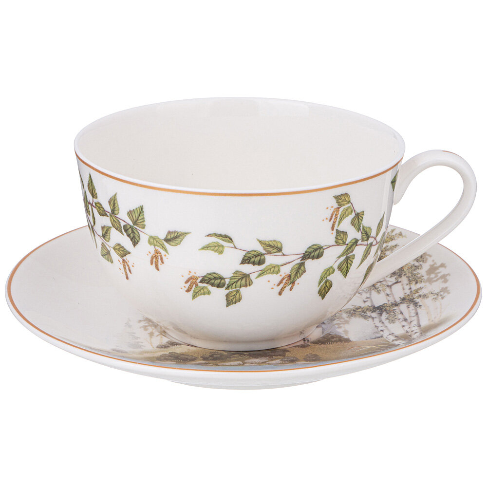 Чайная пара 85-2008 lefard березки 300 мл