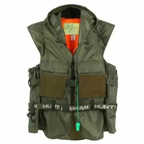 Жилет спасательный Shark, цвет хаки, р.44-48, 60 кг, арт. НФ-00000191, HUNTSMAN