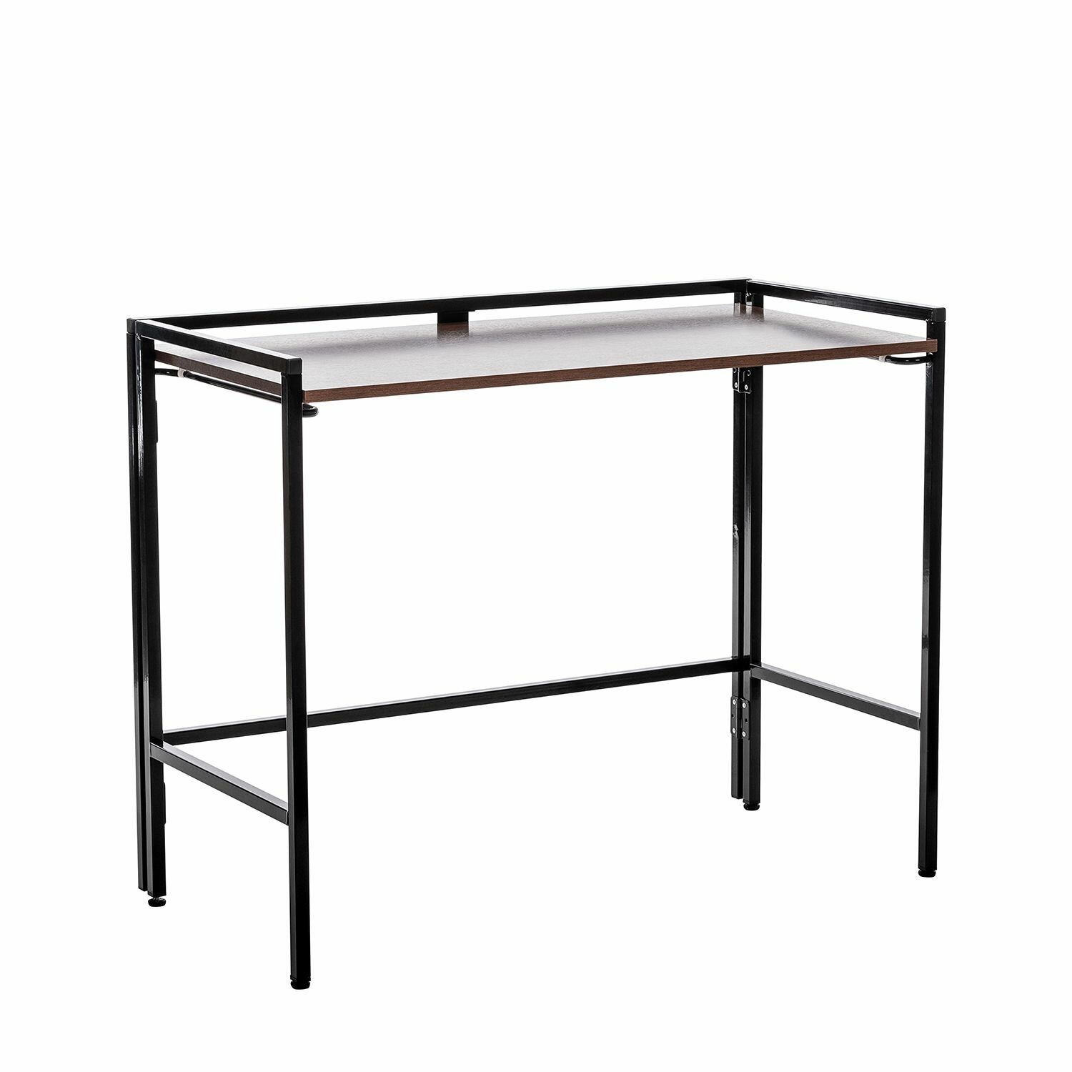 Стол раскладной Leset Энзо 1000 Каркас черный, Орех Донской