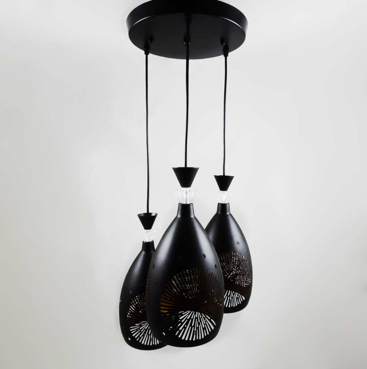 Люстра подвесная Domes 820243/3, 3 плафона (металл)